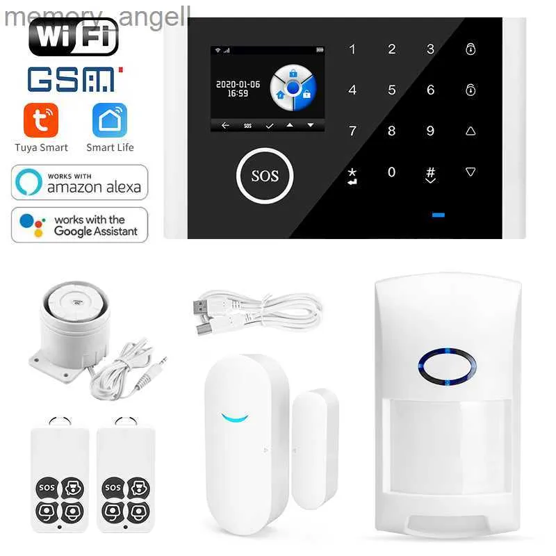 DHgate.com:Tuya Home WiFi Alarm System, 433MHz GSM Security Alarm System, Smart Home Security ...
