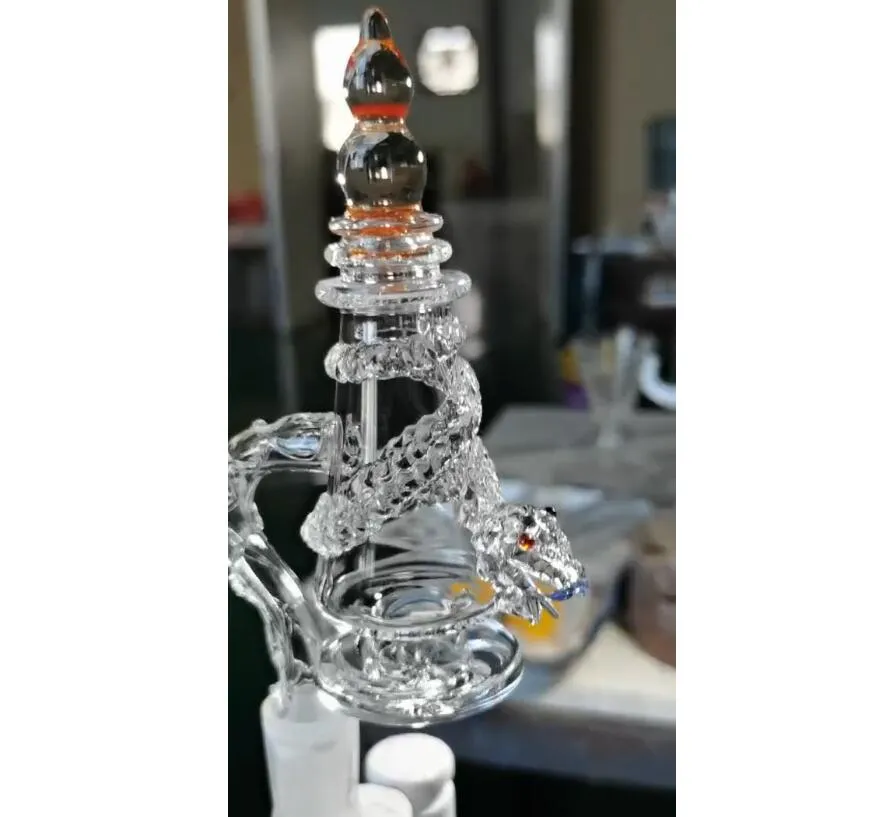 Carved Viper Quartz Banger Smoking Beveled Edge Seamless Quartz Nails ...