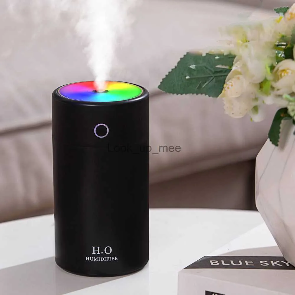 400ML USB Air Humidifier - Portable Aroma Diffuser with Night Light for ...