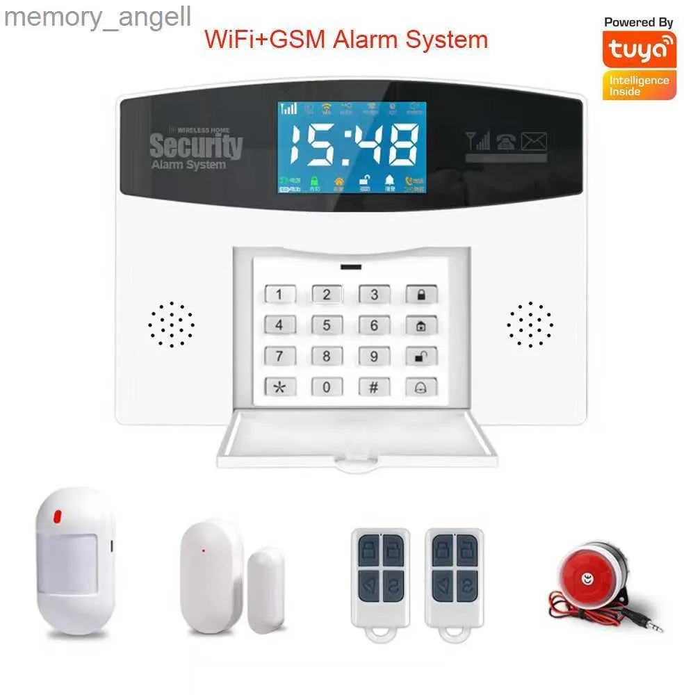 Smart Home Security System - 4G GSM Alarm, WiFi, Tuya App, Color Screen ...