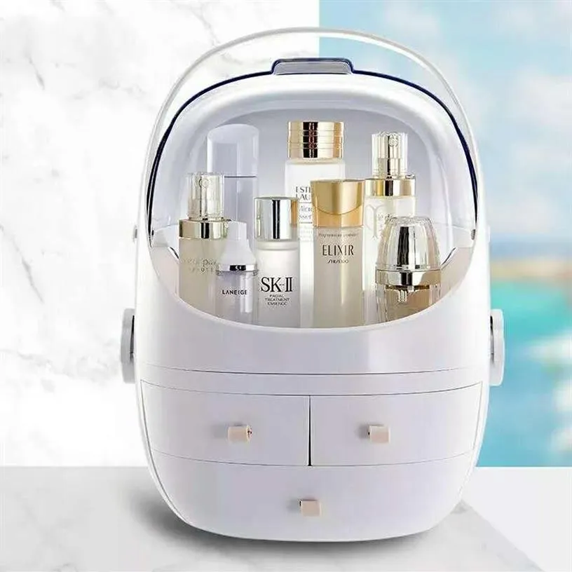 DHgate.com:2024 Waterproof Plastic Desktop Cosmetic Organizer Box for ...