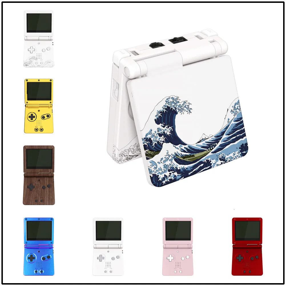 GBA SP Custom Housing Kit - Soft Touch Replacement Shell for Gameboy ...