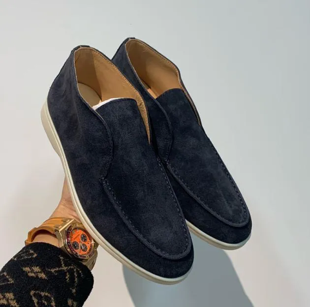 Bulk Luxury Designer Suede Leather Open Dress Sneakers For Men For ...