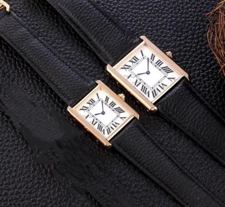 DHgate.com:Retro Roman Tank Dial Watches for Men and Women, Quartz ...