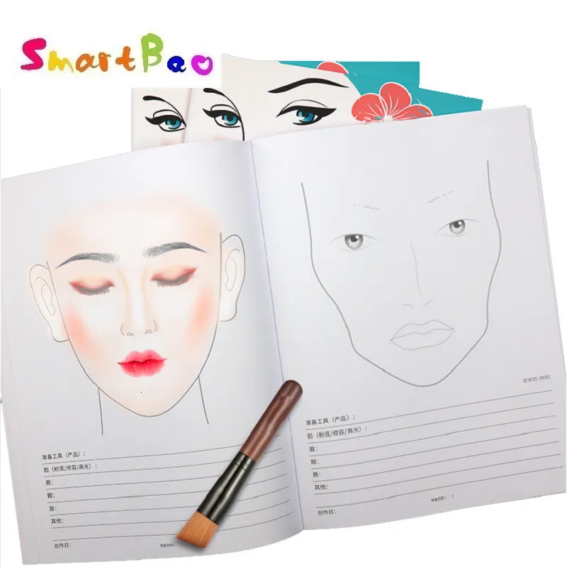Makeup Paper Face Chart | Saubhaya Makeup