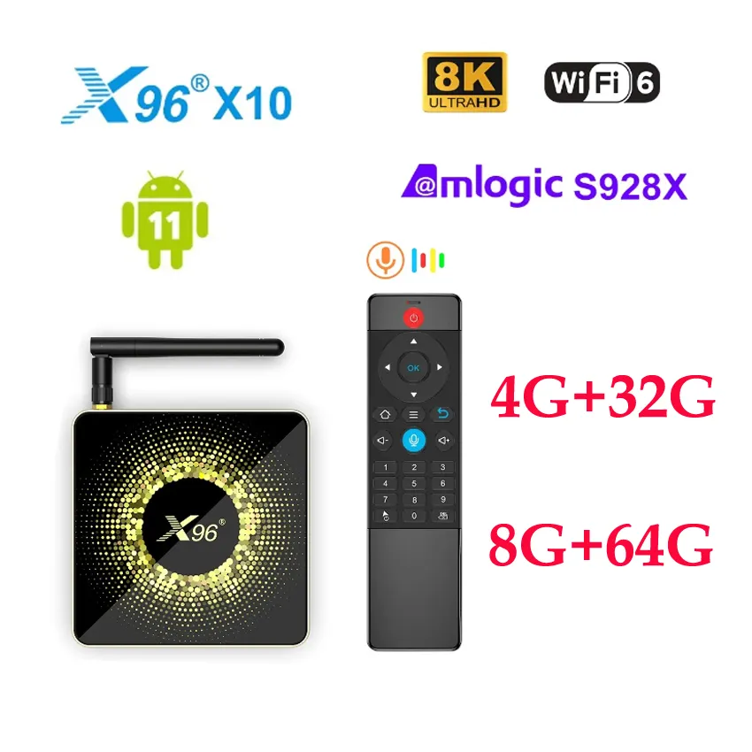 High Performance Media Streaming Device: 8K Ultra HD, 8GB RAM, 64GB ROM ...