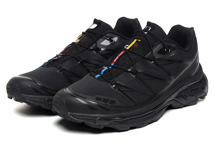 XT6 Trail Running Shoes Breathable Mesh Grey Sneakers for Cross Country Hiking