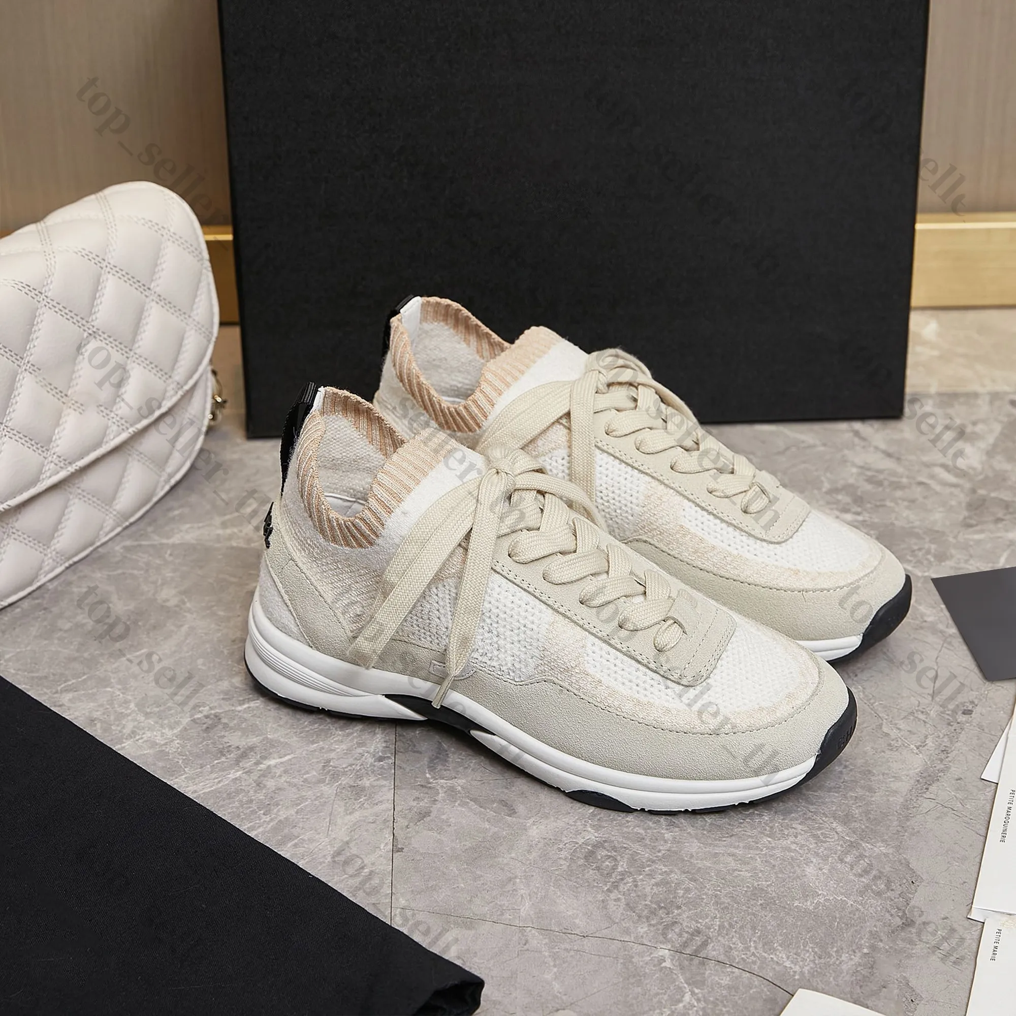 Designer Sneaker Women Sneakers Men Shoes Laminated Trainer Reflective ...