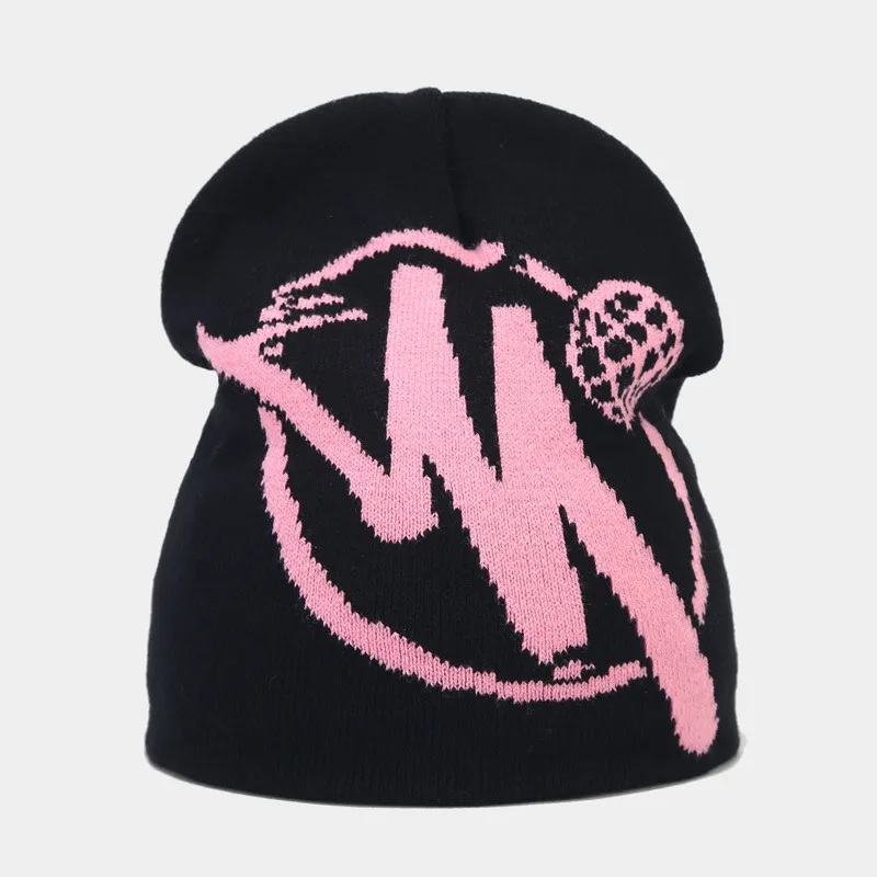 Knit Punk Beanie Designer Hip Hop Colorful Street Beanies For Women And ...