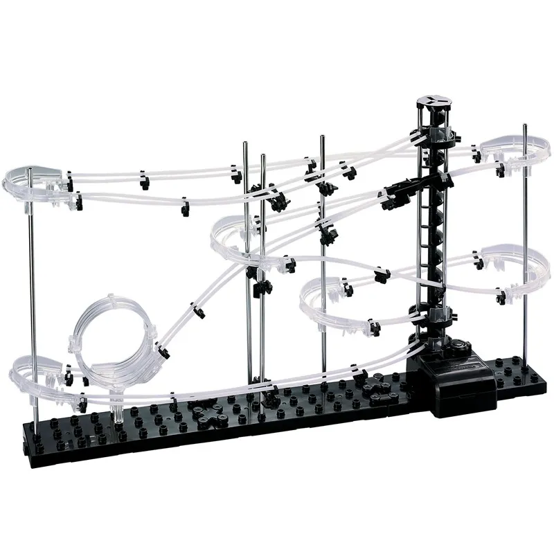 Science DIY Space Star Building Bricks Roller Coaster Kids ...