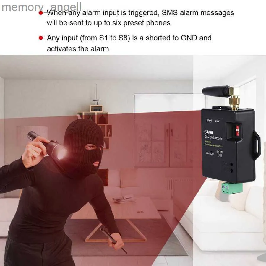 DHgate.com:8-Channel GSM Alarm System with SMS and Phone Call Alarms ...