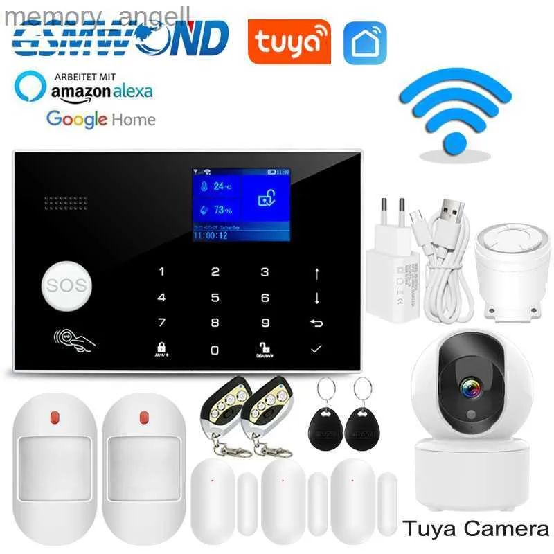 DHgate.com:Tuya WiFi GSM Alarm System: Smart Home Security Alarm with ...