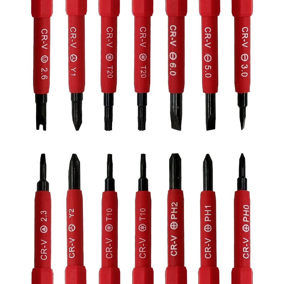 8-in-1 Magnetic Screwdriver Set - Multi-Tip, Double-Headed Precision ...