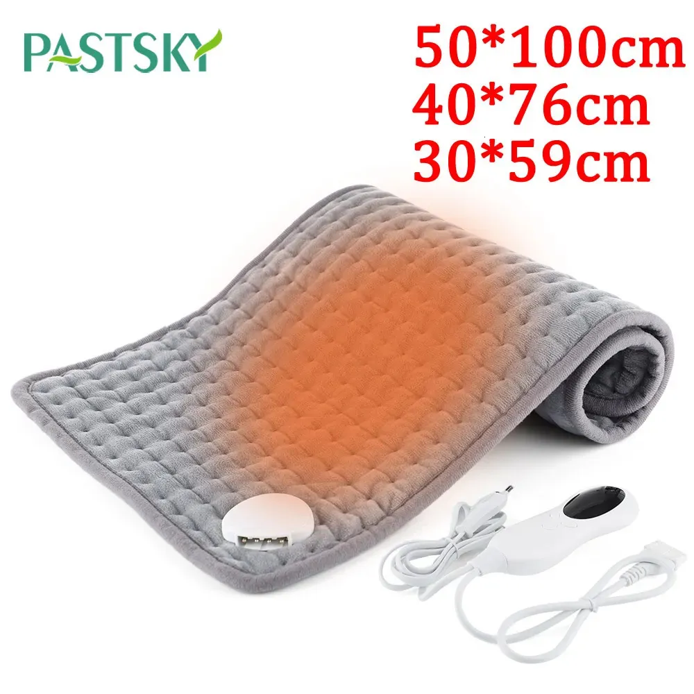 DHgate.com:Electric Plush Back Massager and Heating Pad - Washable ...