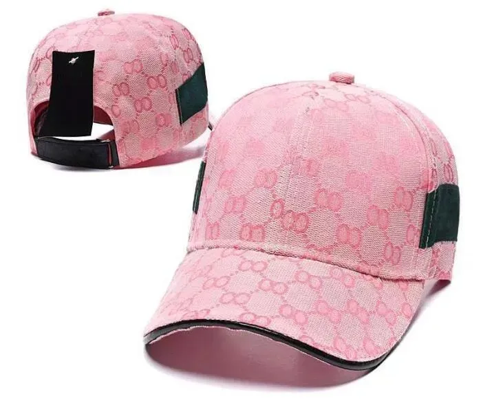 Luxury Designer Cotton Light Pink Baseball Cap For Men And Women ...