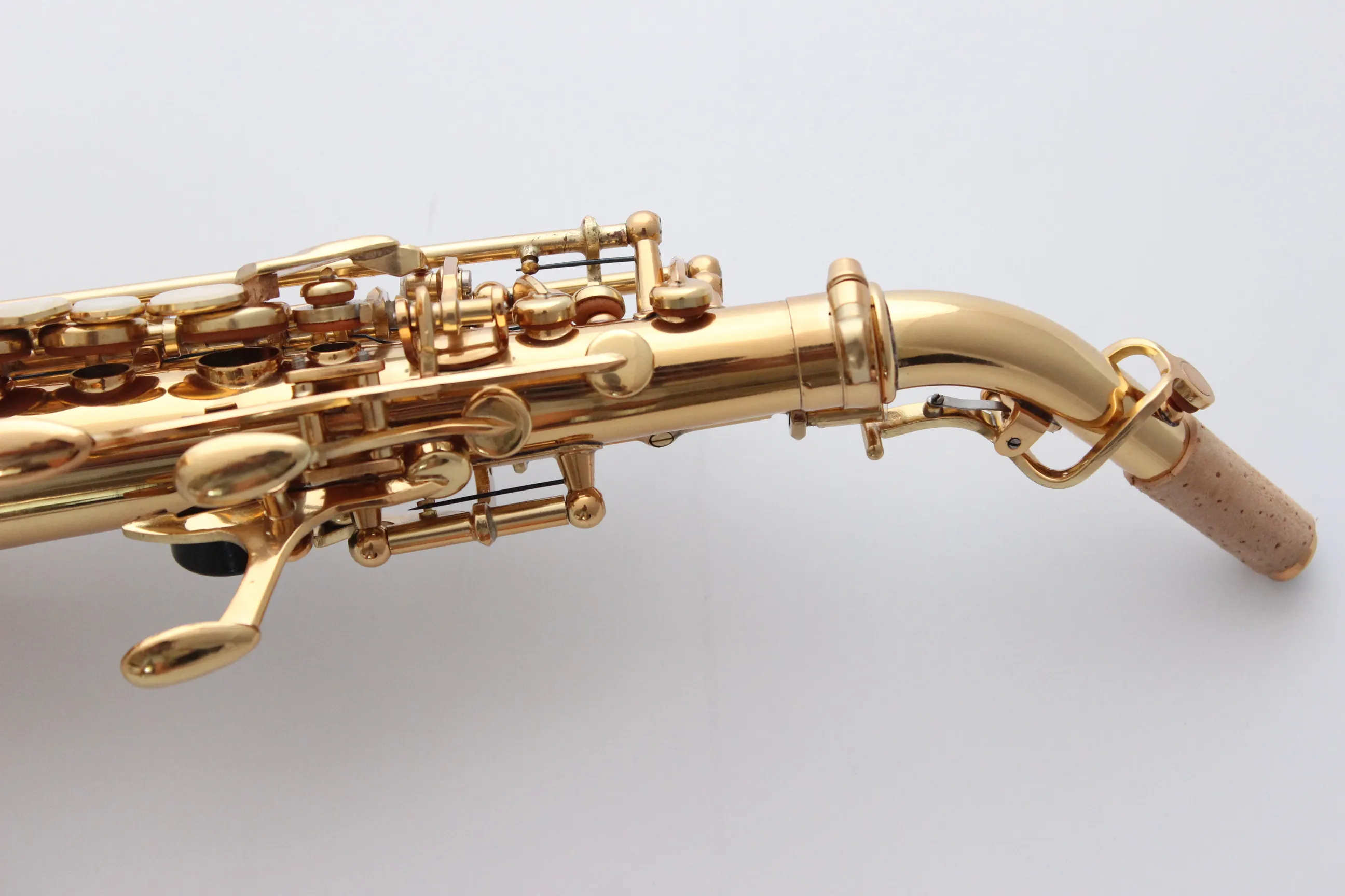 Classic 803 One-to-One Structure B-Key Professional Curved Soprano ...