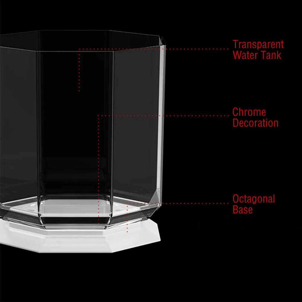 650ml Wolf Head Humidifier: Ultrasonic Aromatherapy Diffuser With ...