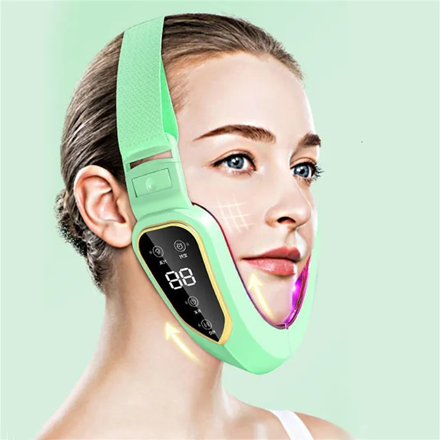 Face Massager V Face Double Chin Eliminator Double Chin Reducer Machine ...