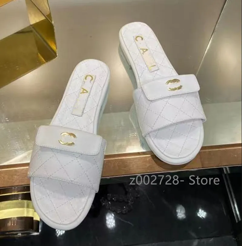 High-End 2C Letter Designer Sandals: Luxurious Flip-Flops for Women ...