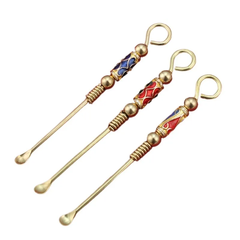 Brass Ear Scoop Ear Pick Smoking Scoop Keychain Multitool Shovel Earwax ...