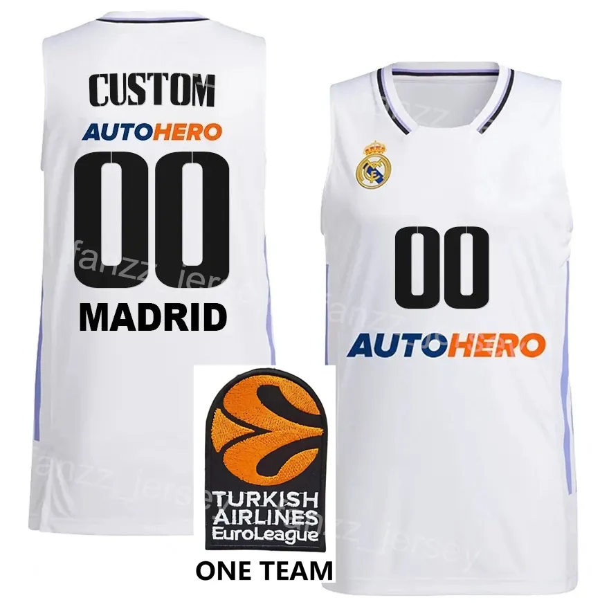 Printed Basketball Baloncesto 23 Sergio Llull Jersey Liga A 28 ...