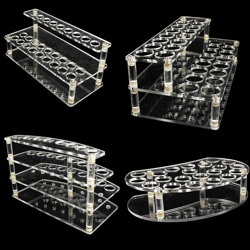 Electronics Acrylic Display Stands Racks Battery Showcase Shelf Holder ...