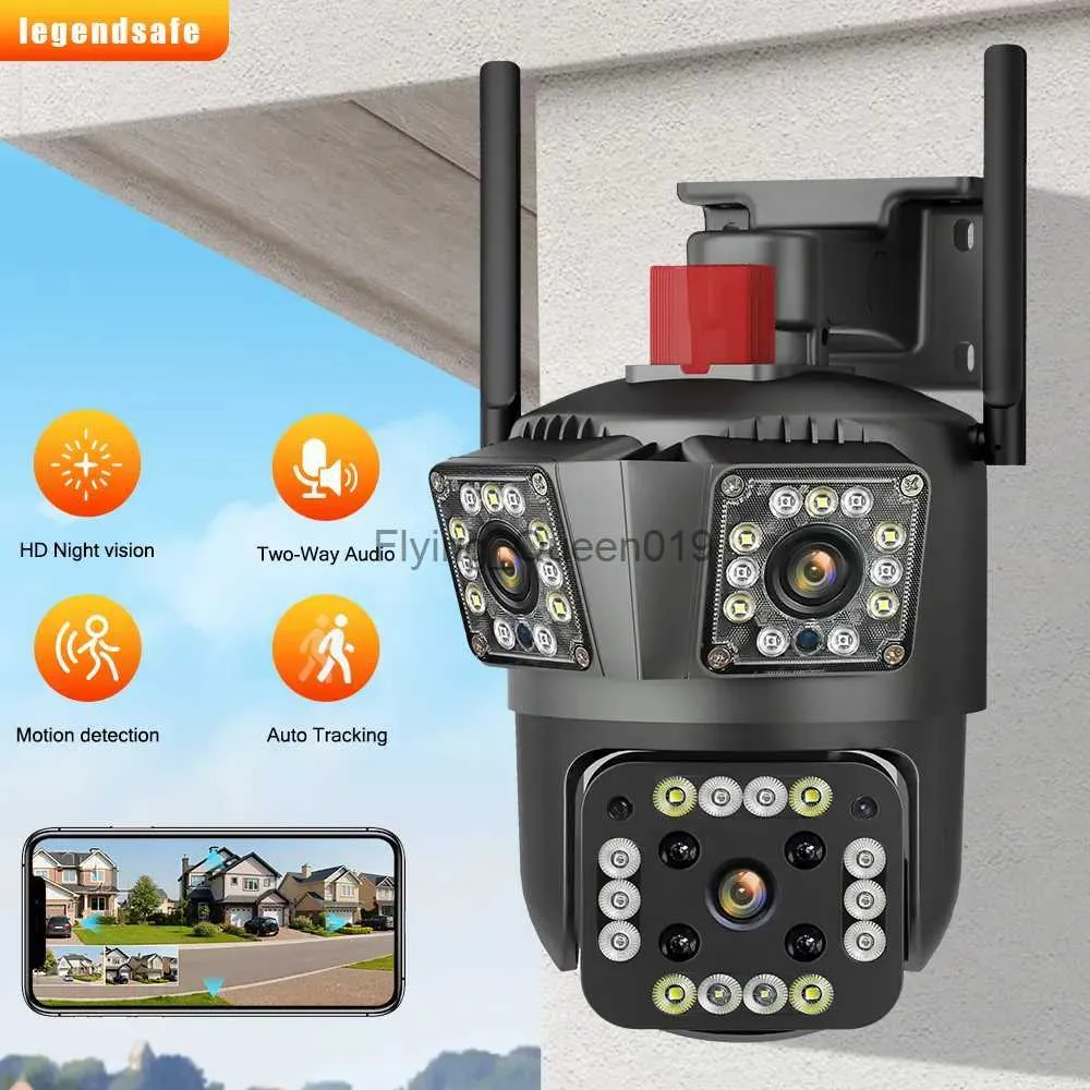 CCTV Lens WIFI IP Camera Outdoor Auto Tracking PTZ Waterproof Security ...