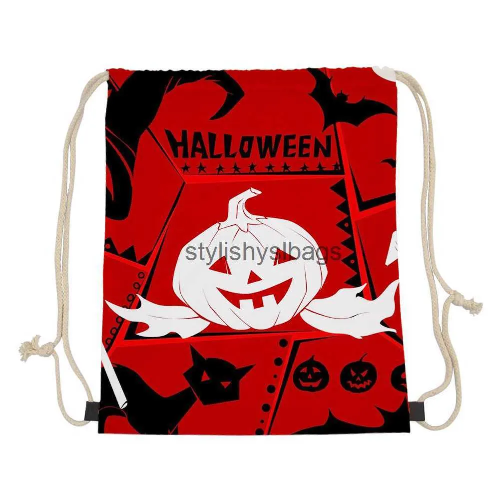 DHgate.com:Totes Drawstring Bag Halloween Pumpkin Packaging Gift ...