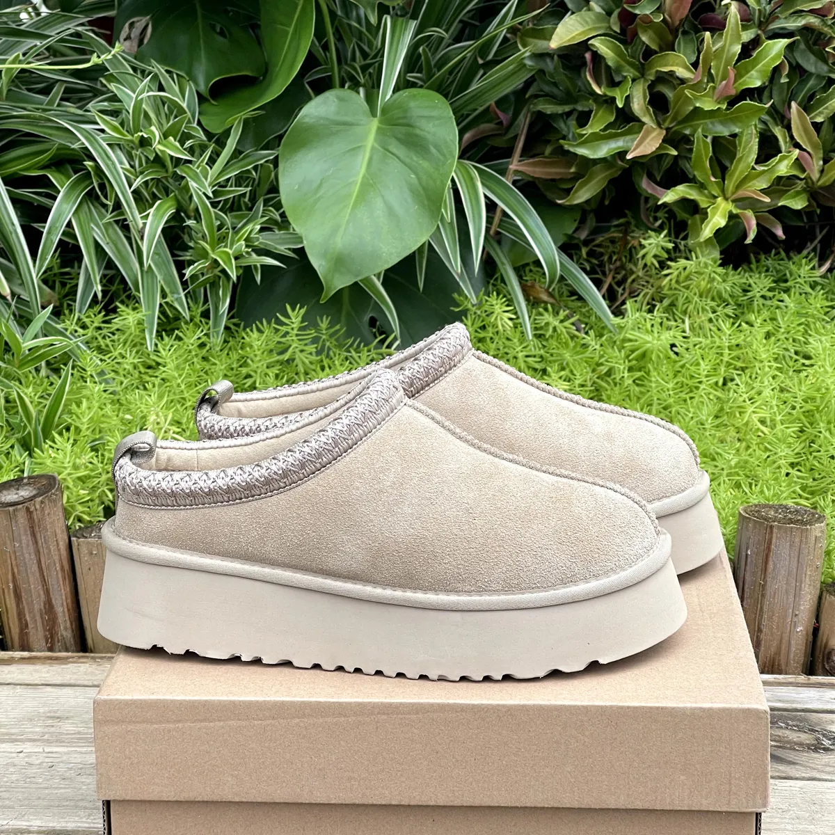 Designer Suede Leather Winter Warm Platform Women's Tazz Tasman ...