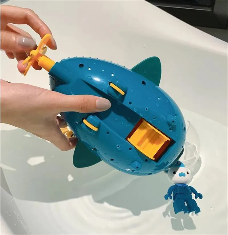 Sea Creature Bath Toys Submarine With Figures Kids' Water Toy Boat For ...
