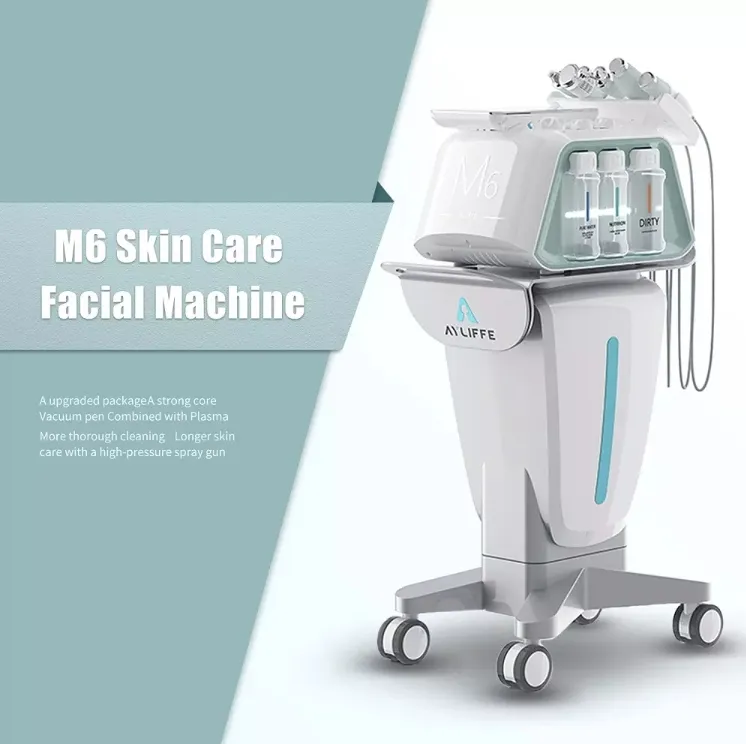 6 in 1 Facial Machine for Commercial Use with Oxygen Beauty Water ...