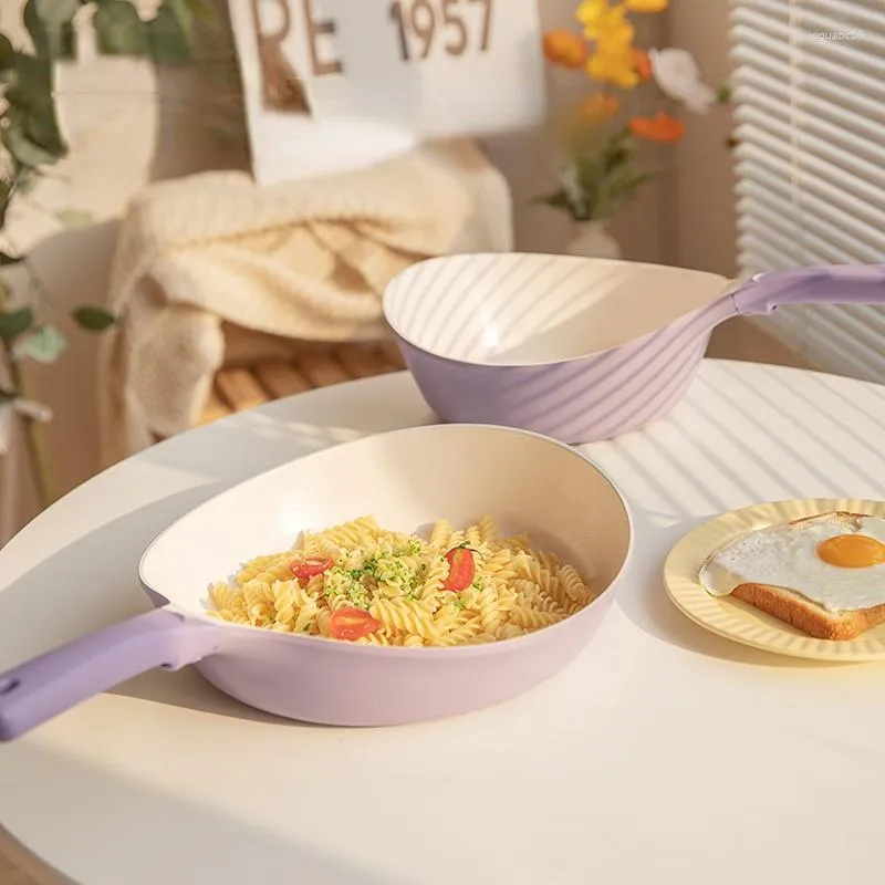 DHgate.com:Pans Purple Ceramic Durable Non-stick Kitchen Frying Pan ...