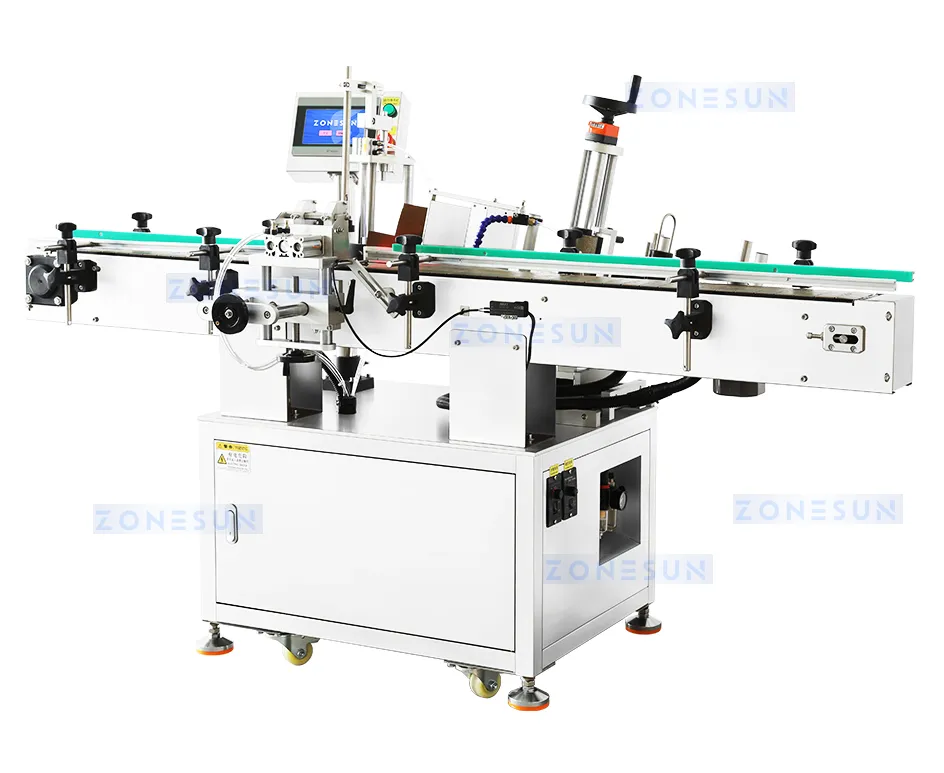 Zonesun Automatic Tapered Label Applicator Bottle Labeling Machine ZS ...