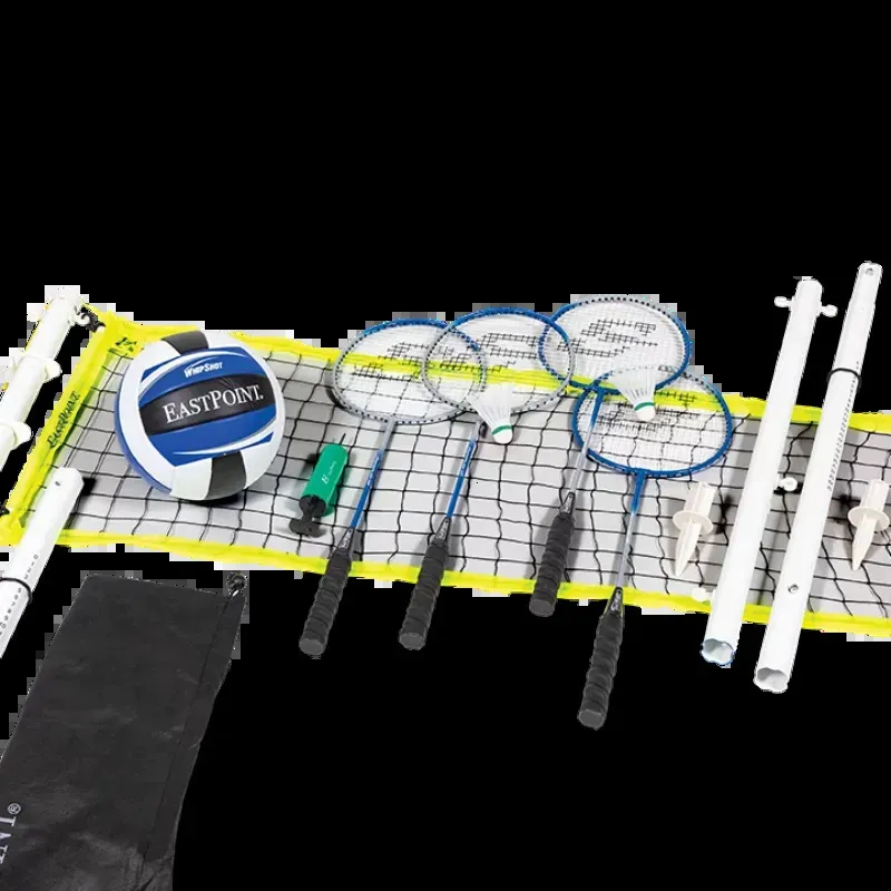 Badminton Sets: EastPoint Sports 2-in-1 Premium Volleyball Set and Net ...
