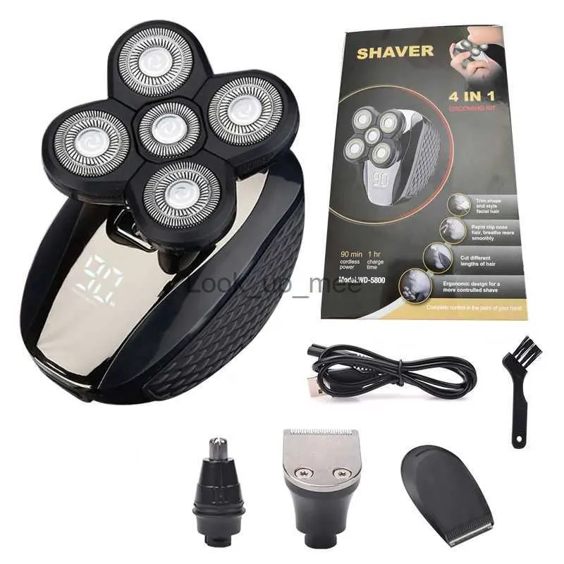 DHgate.com:4-in-1 Electric Shaver, 4D Floating Heads Bald Head Beard ...