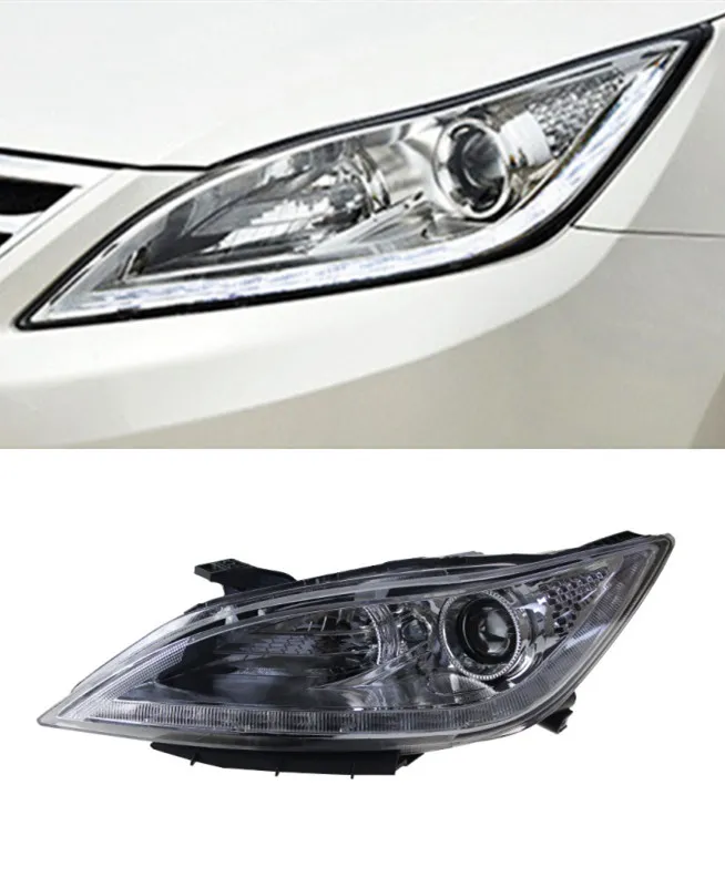 Car Headlights Assembly For CHANGAN EADO 2012 20 15 LED Daytime Running ...