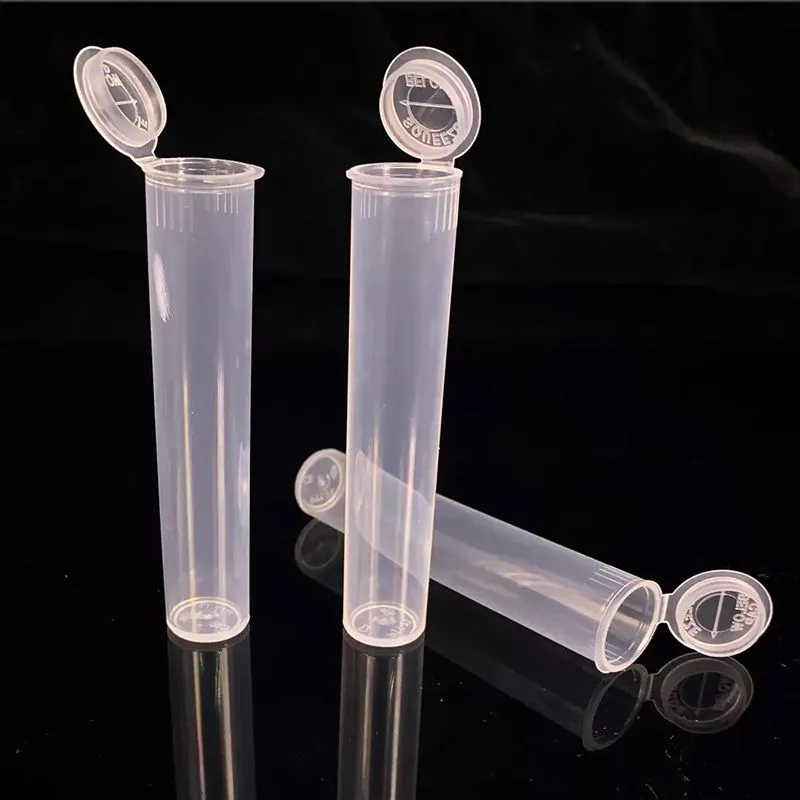 Clear Plastic Tubes with Caps - Small Plastic Tube Containers for ...