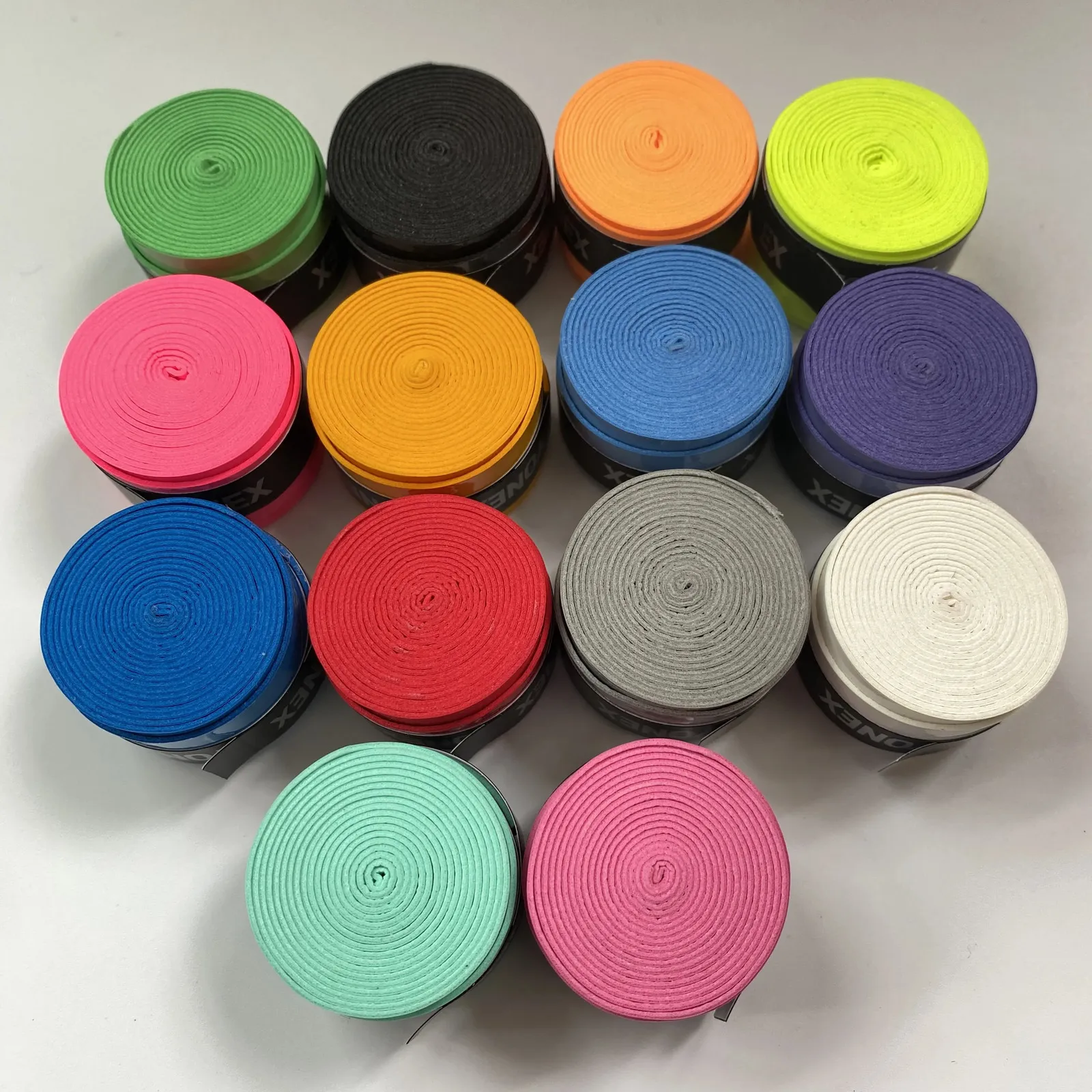 DHgate.com:60pcs Tacky Feel Overgrip Badminton Grip Set, 230927:Sports ...