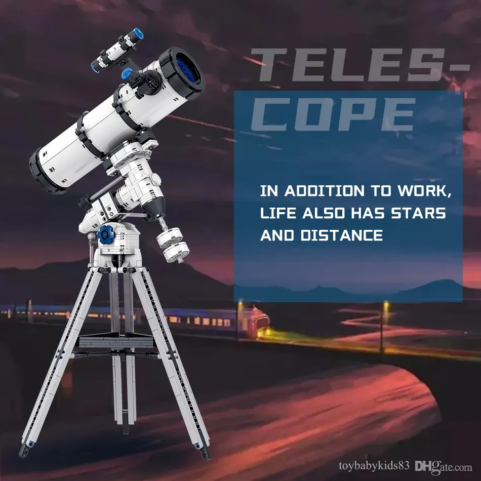 DHgate.com:780PCS Space War Build Block Telescope Astronomique Enfant ...