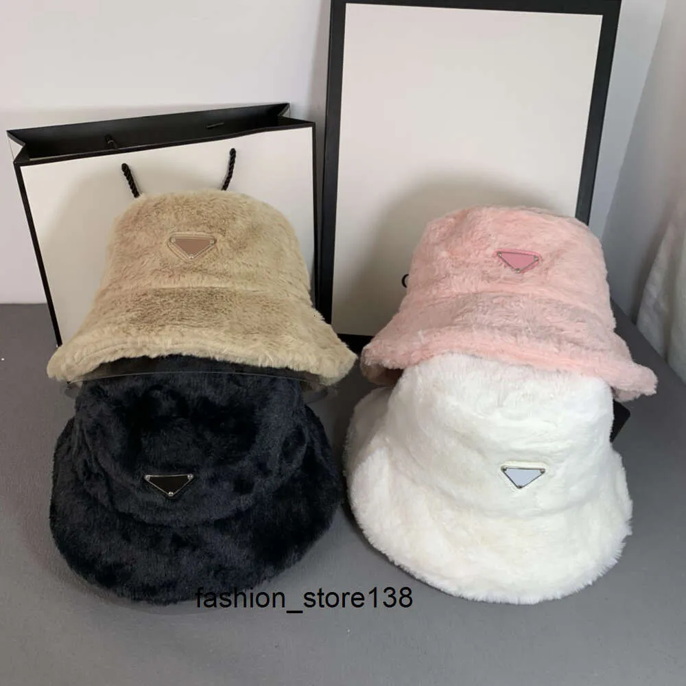 DHgate.com:2024Plush Bucket Hats for Men & Women - Warm Designer Hats ...