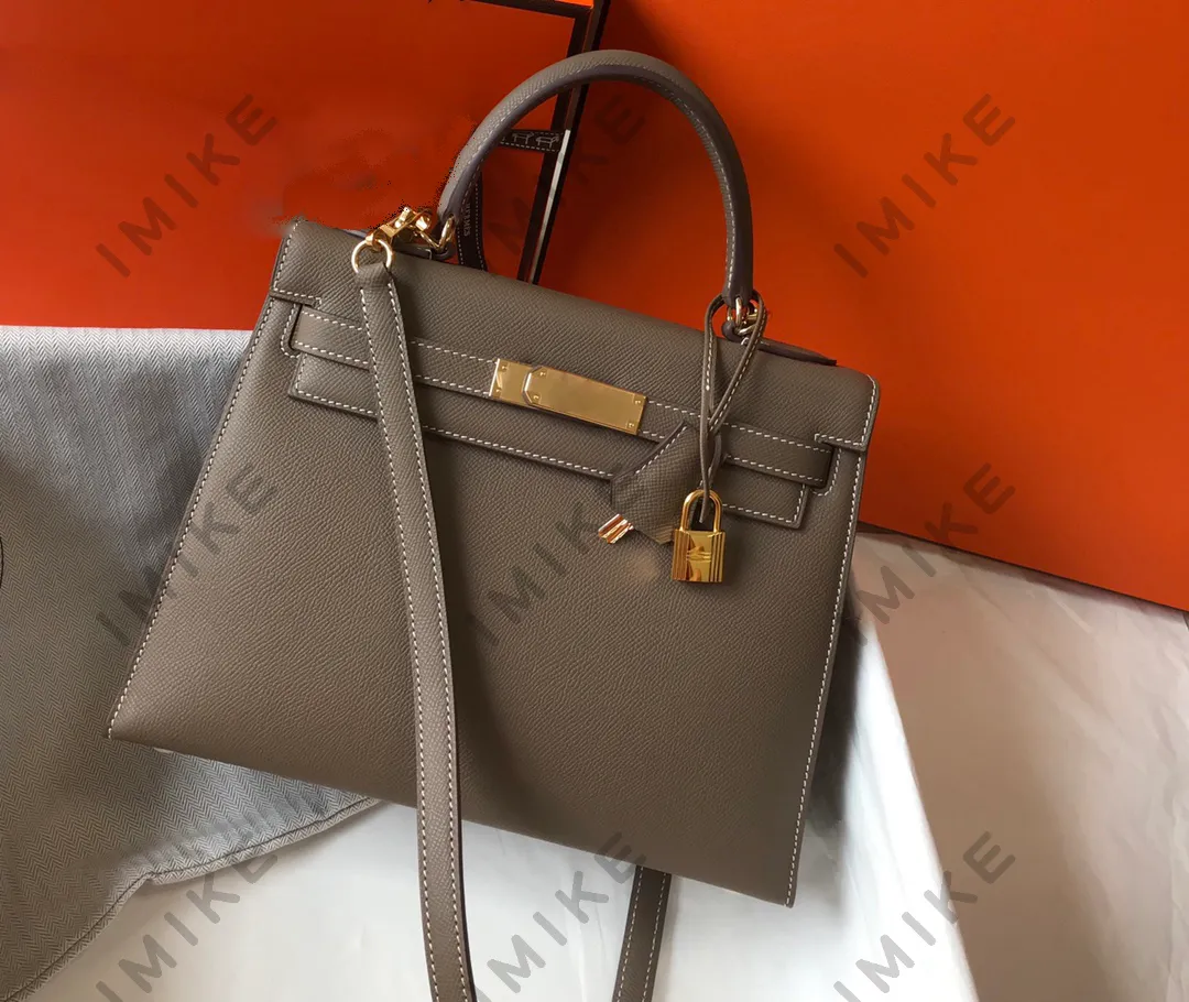 High Quality Designer Mini Bag For Women Palm Print Gray Leather ...