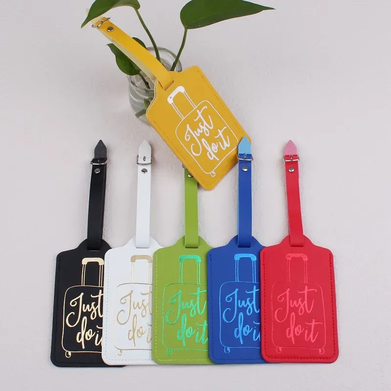 DHgate.com:Privacy Tag PU Leather Luggage Tags for Suitcases, Travel Bags - Bridal Gift, Address ...