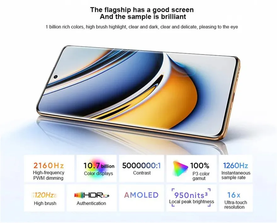 Oppo Original Oppo Realme 11 Pro 5G Teléfono Móvil Inteligente 12GB RAM ...