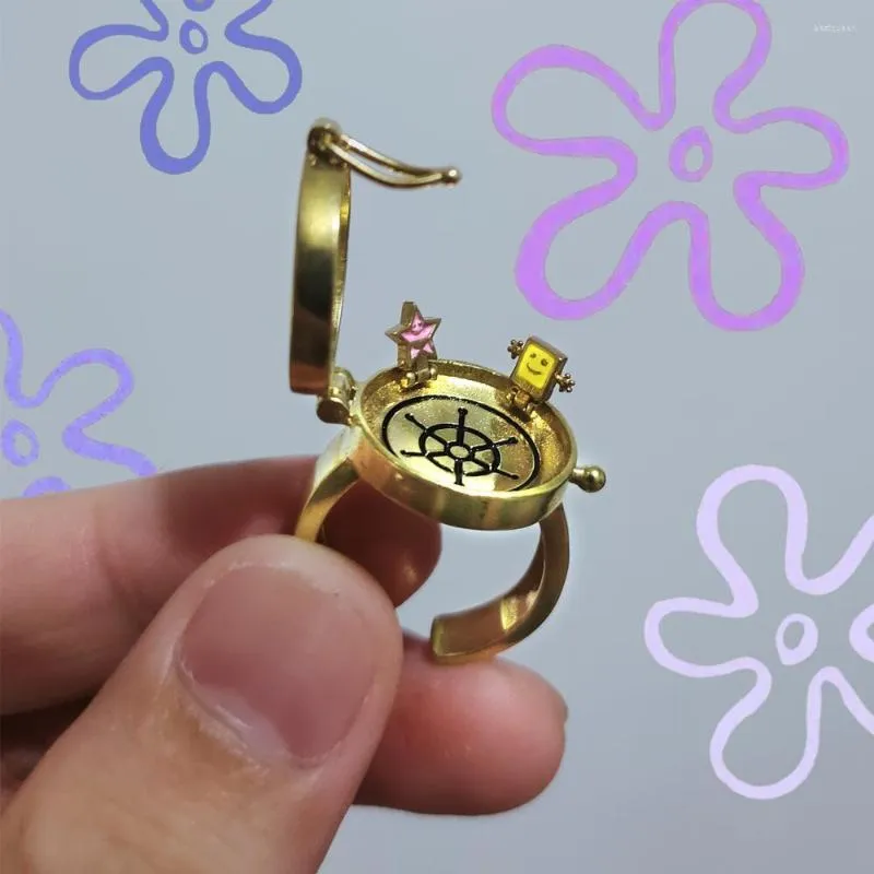 DHgate.com:Cute Anime Aesthetic Couple Rings for Best Friends - 2024 ...