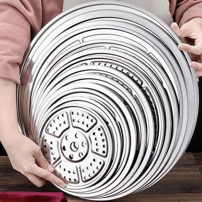 Stainless Steel Steamer Rack: Round Steaming Tray for Pots - Premium ...