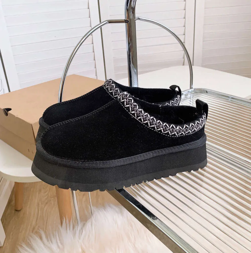 Tazz Tasman Slides Mustard Seed Wool Blend Designer Winter Snow Boots ...