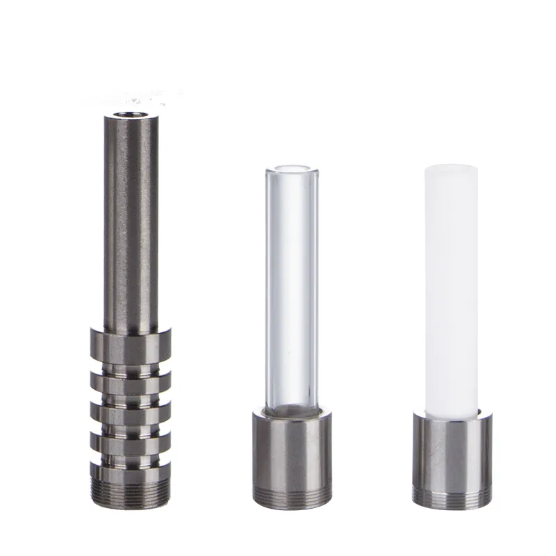 Glass Dab Tool Stainless Steel Tip Dabber With Quartz & Ceramic Nail ...