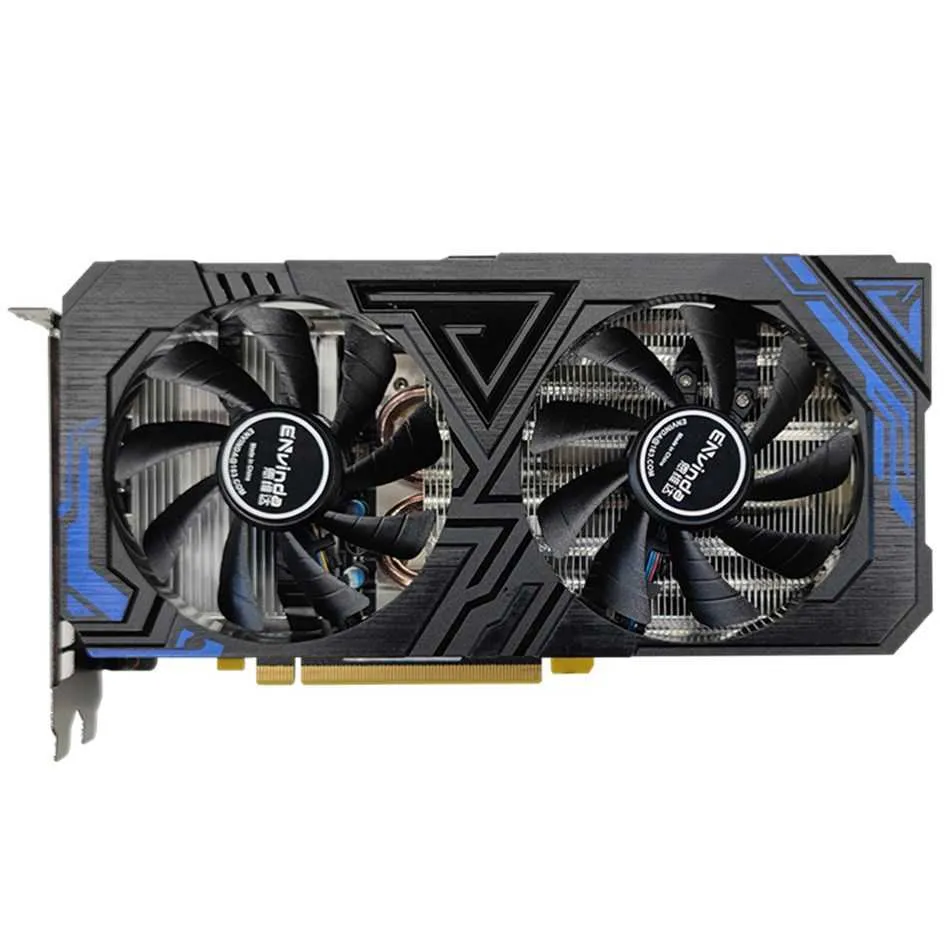 Used Envinda GTX 1660Super 6GB GDDR6 Graphics Card 192Bit 8pin PCI E3.0 Video Card GTX 1660 ...