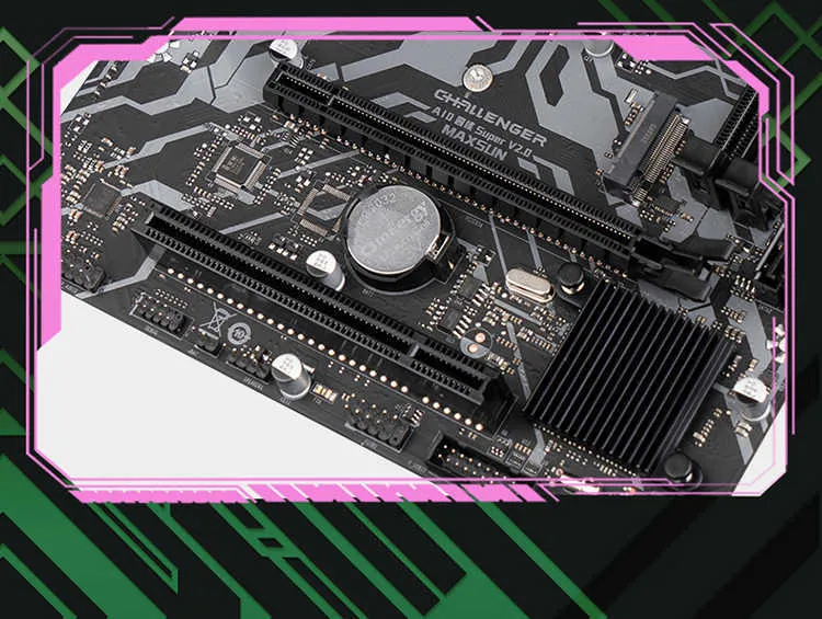 MAXSUN ATX Motherboard with AMD X470 Chipset, Socket AM3, DDR3 RAM ...