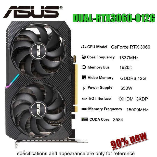 High Performance 12GB Video Card For Gaming And Creative Tasks Pre ...